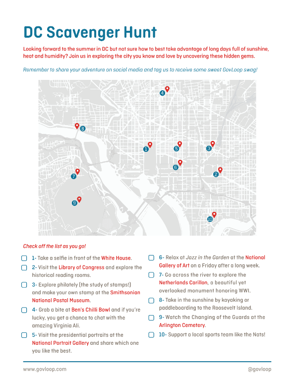 D.C. Scavenger Hunt